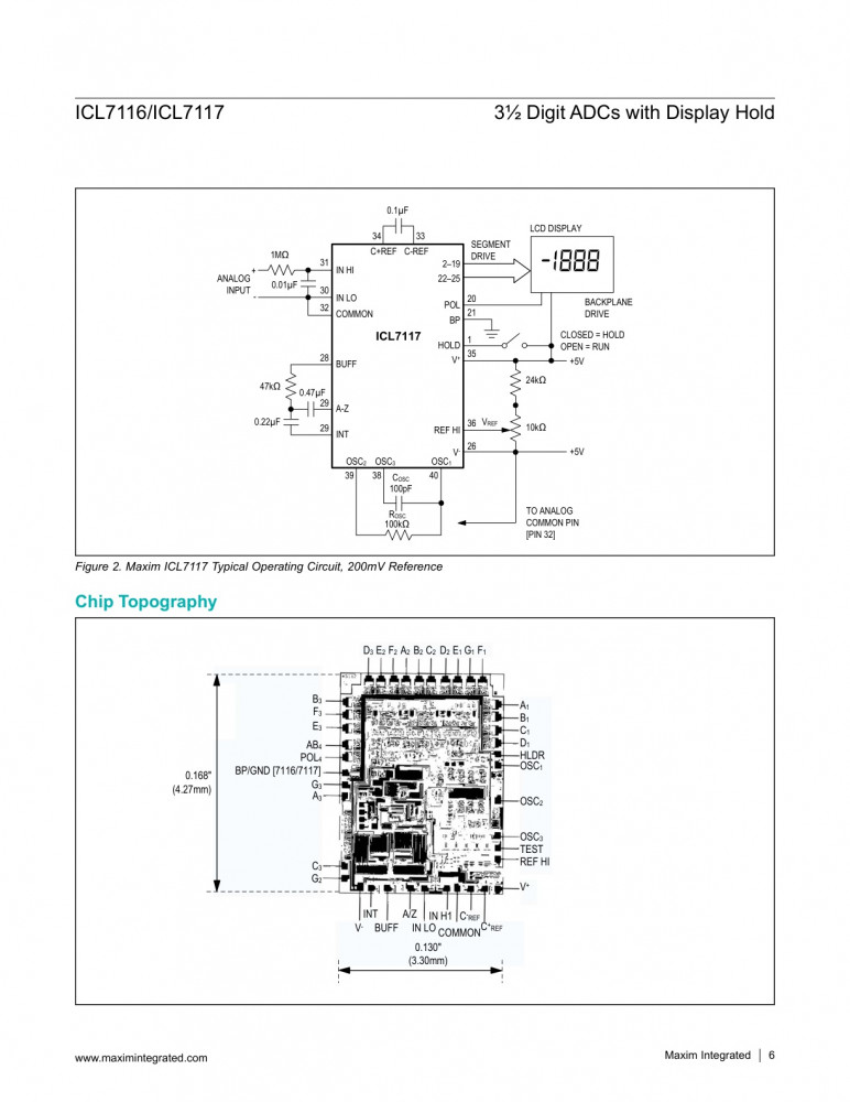 ICL7117 datasheet page 6