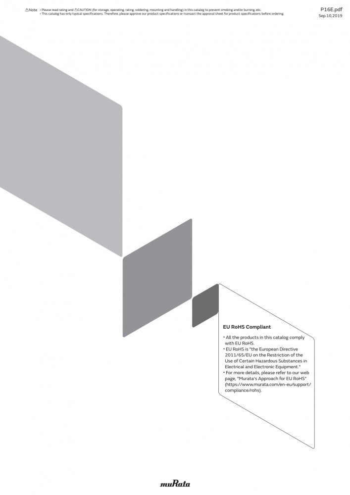 muRata CERALOCK catalog page 2
