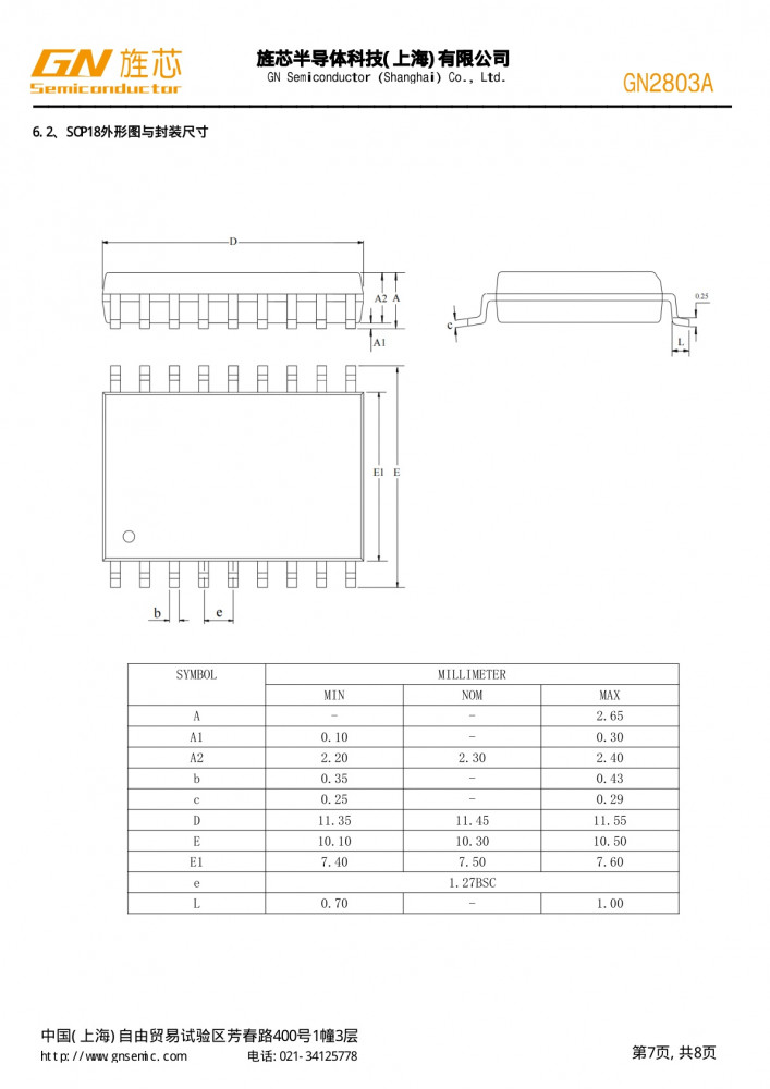 GN2803A datasheet page 7