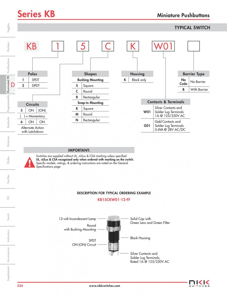KB series technical document page 3