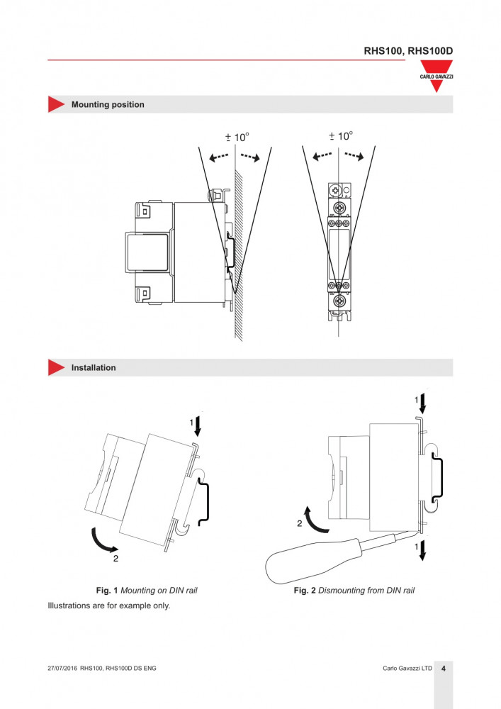 RHS100 technical document page 4