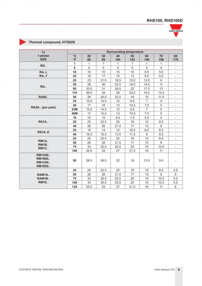 RHS100 technical document page 6