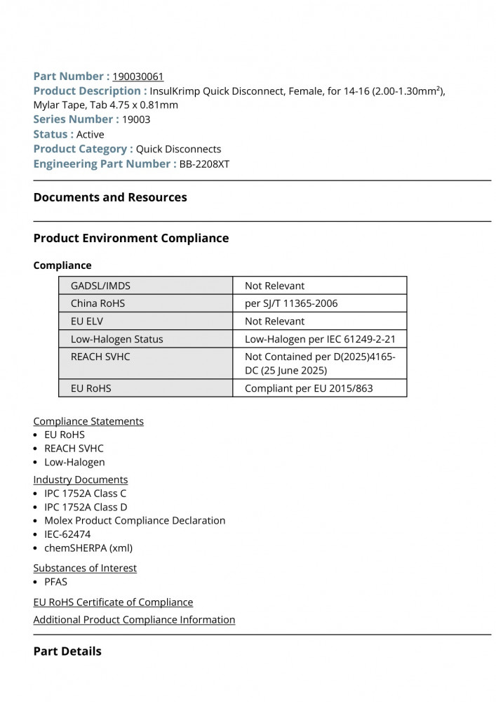 190030061 product document page 1