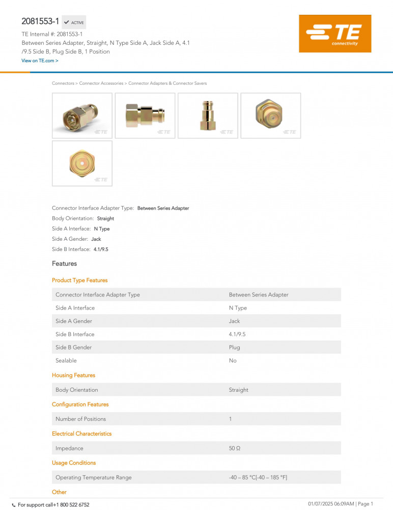 2081553-1 technical drawing page 1