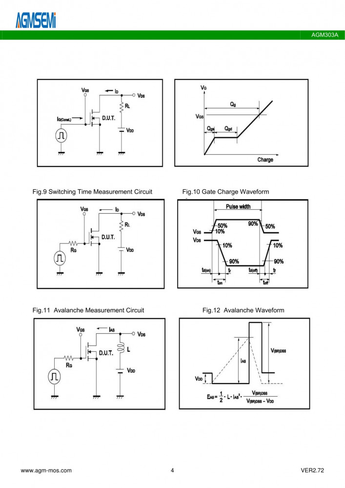 AGM303A datasheet page 4