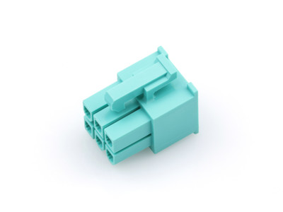 Mini-Fit Versa Color Receptacle Housing, Dual Row, Nylon 6/6 UL 94V-0, 6 Circuits, Glow-Wire Capable, Green for sale