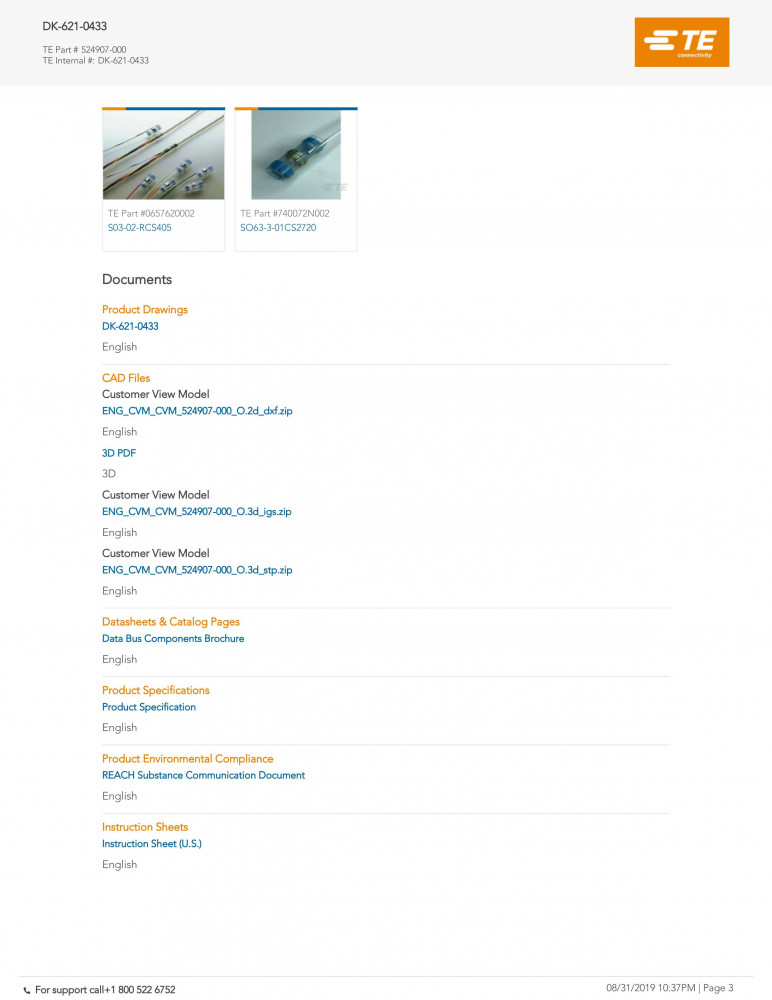 DK-621-0433 technical document page 3