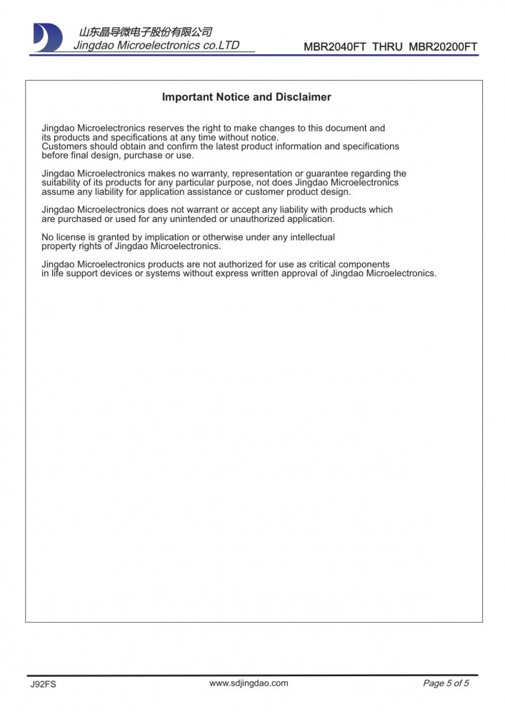 MBR20200FT datasheet page 4