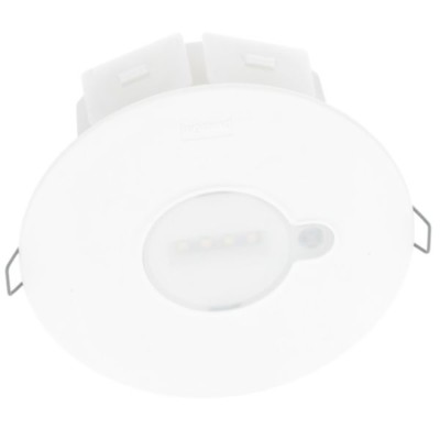Recessed emergency light permanent  non permanent 100 lumens 3h autotest for sale