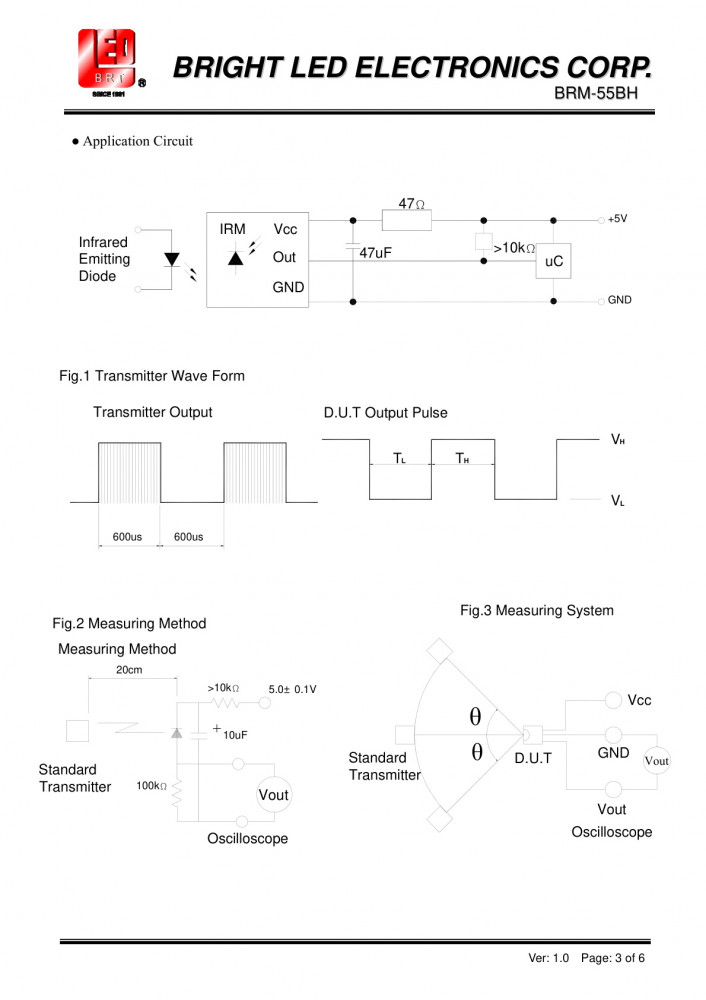 BRM-55BH datasheet page 3
