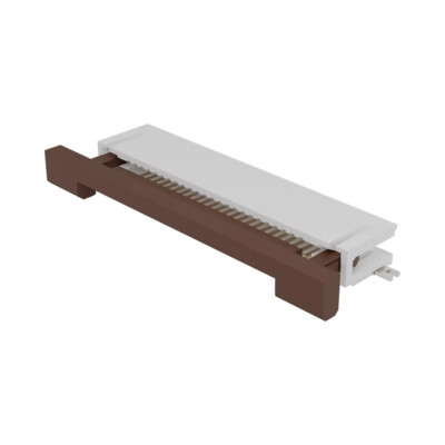 Easy-On FFC/FPC Connector, 0.50mm Pitch, Slider Series, Right-Angle, Bottom Contact, 2.00mm Height, 24 Circuits, Tin-Bismuth Plating for sale