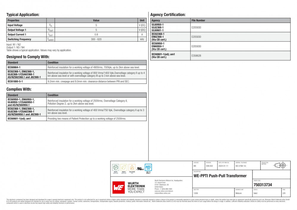 750313734 technical document, page 2