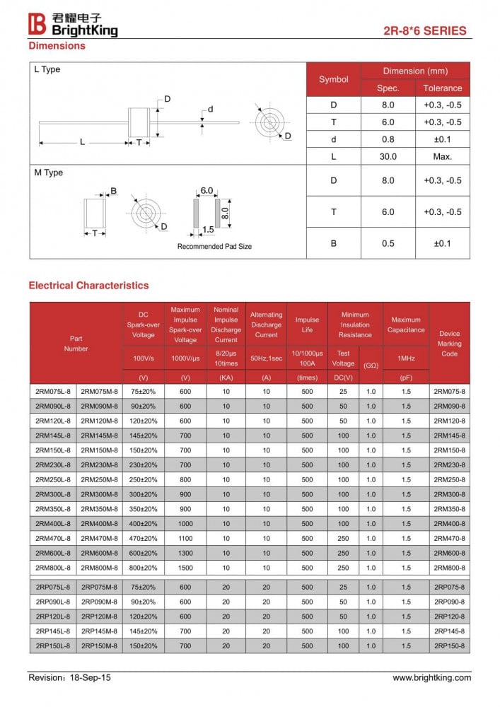 Brightking GDT datasheet page 2