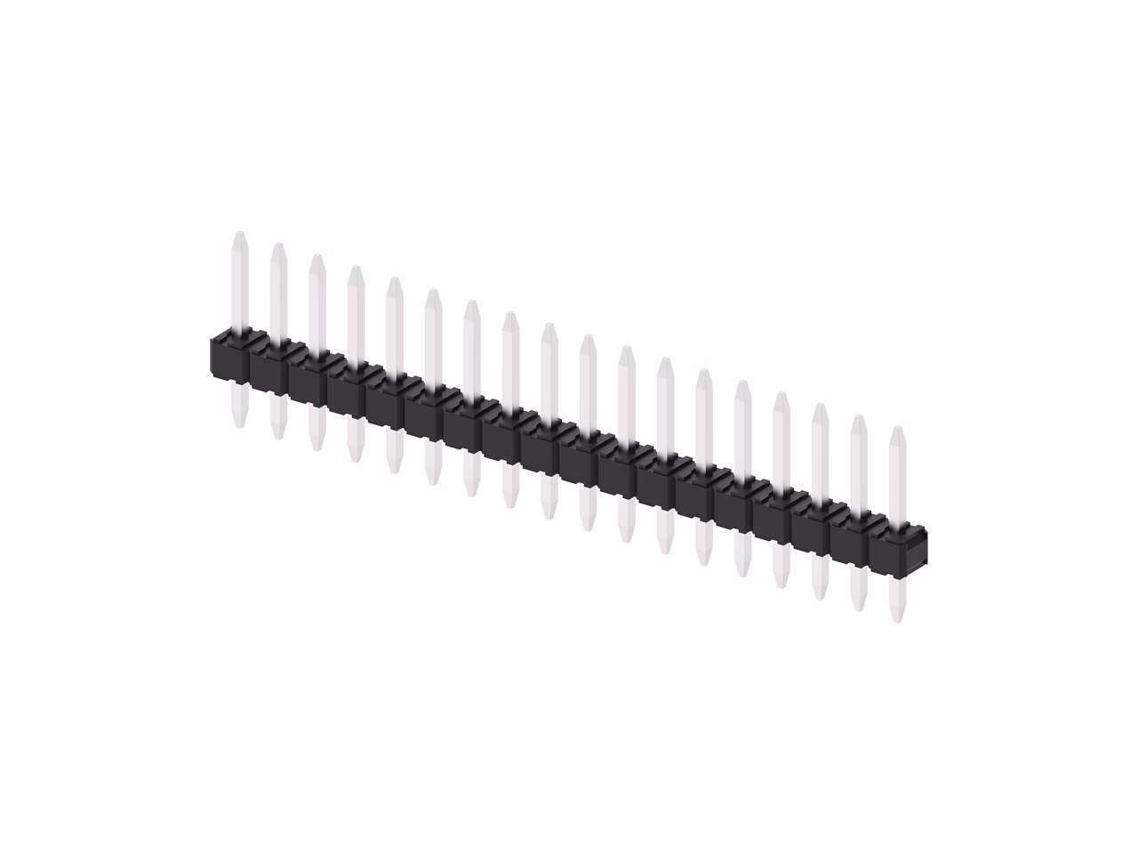 KK 254 Breakaway Header, Vertical, 14 Circuits, Tin (Sn) Plating, Mating Pin Length 6.09mm, Bag