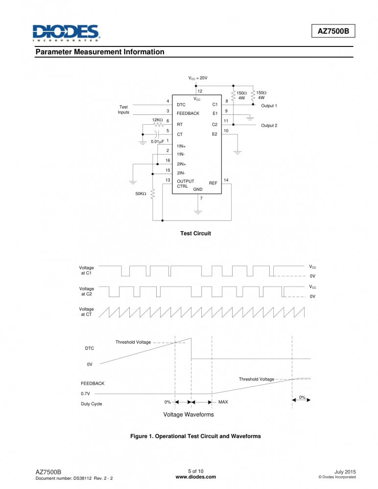 AZ7500BP-E1 datasheet page 5