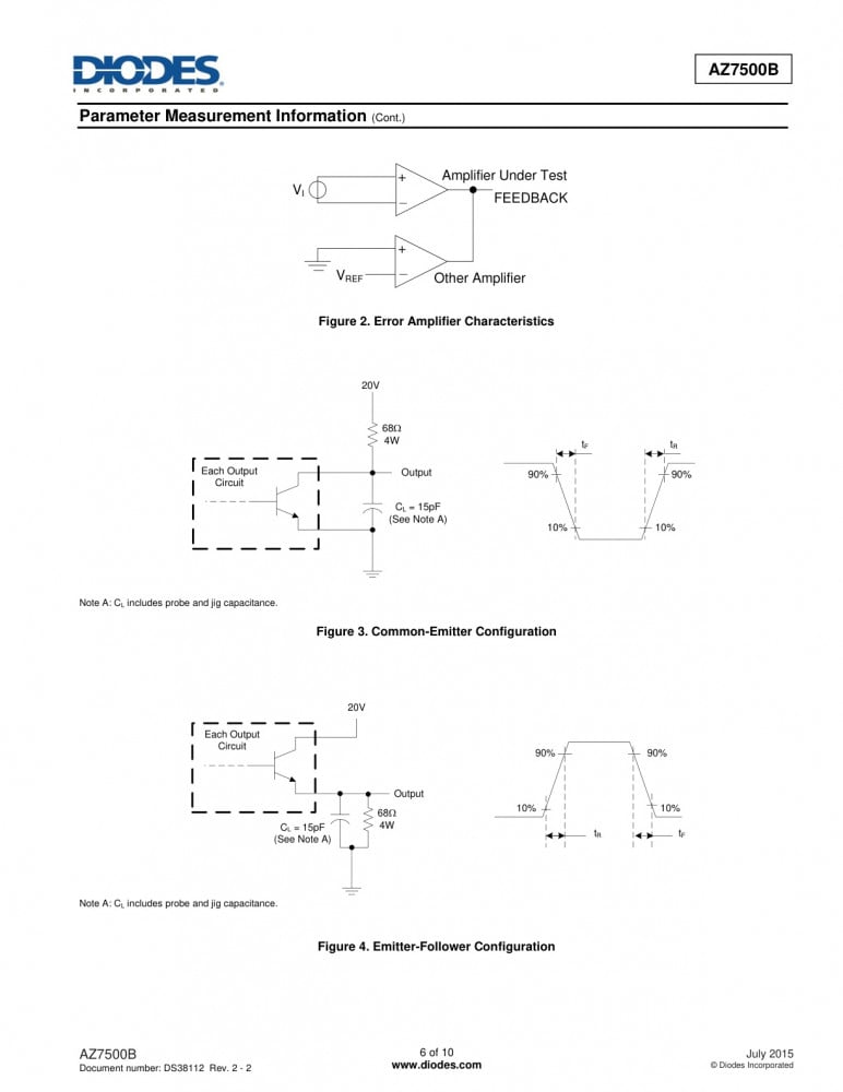AZ7500BP-E1 datasheet page 6