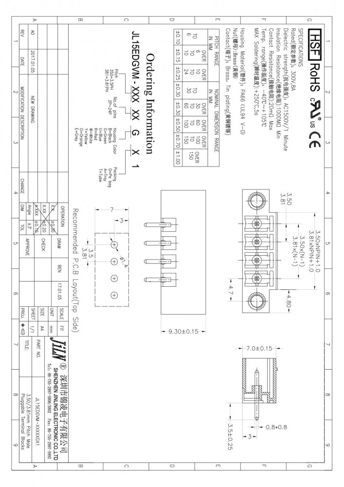 JL15EDGVM-38104G01 technical drawing