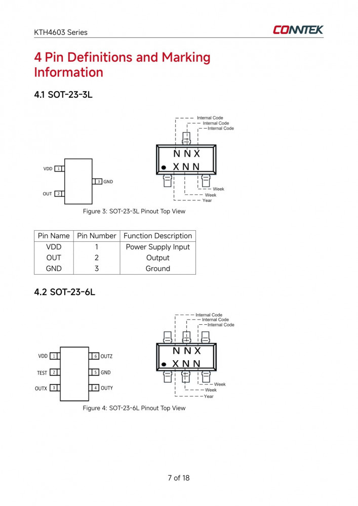 KTH4603 datasheet page 7