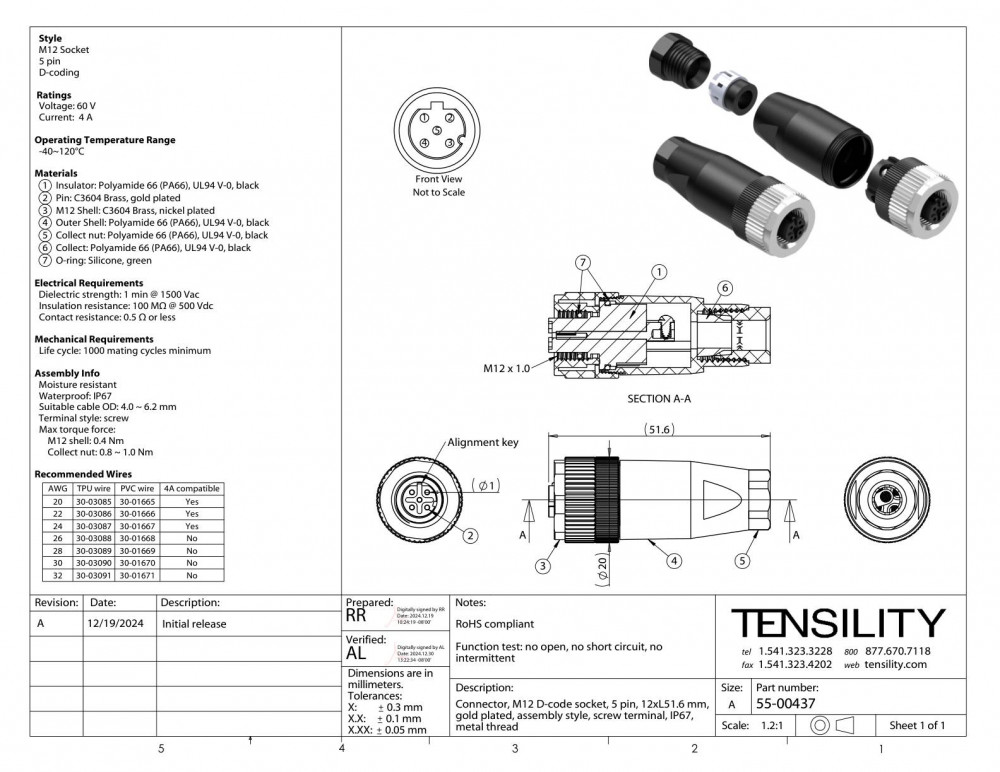55-00437 product drawing preview