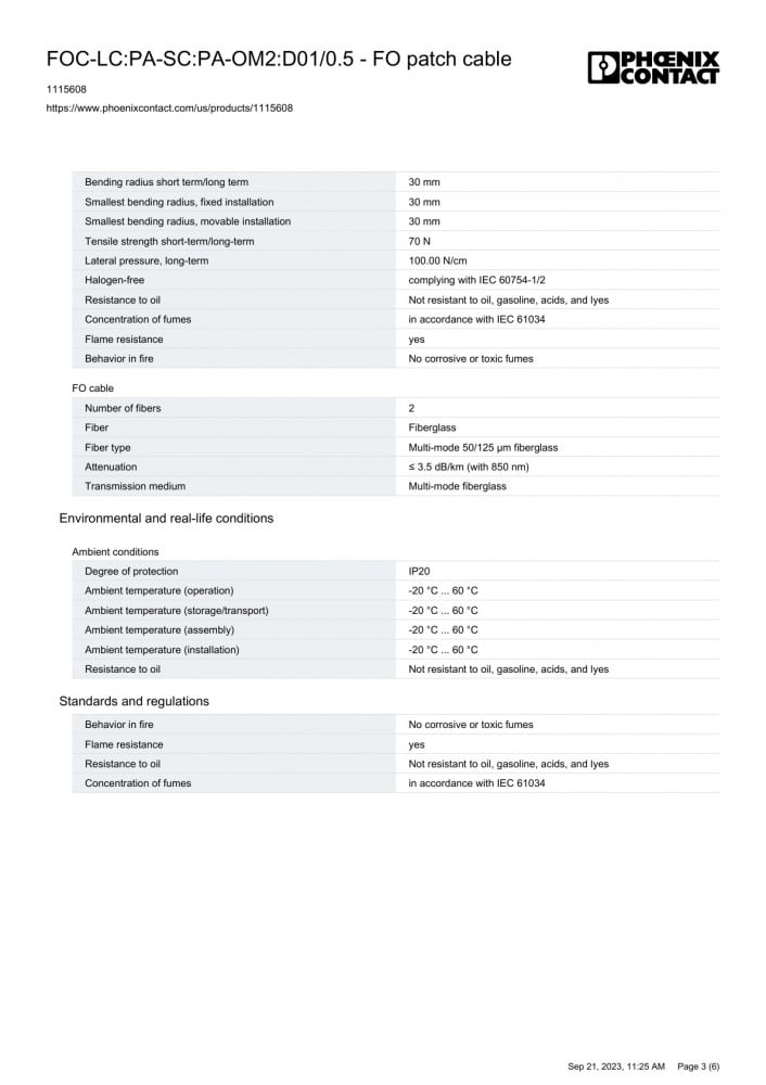 Phoenix Contact 1115608 document page 3