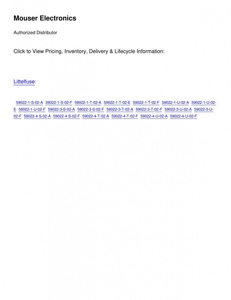 59022 reed sensor datasheet page 4