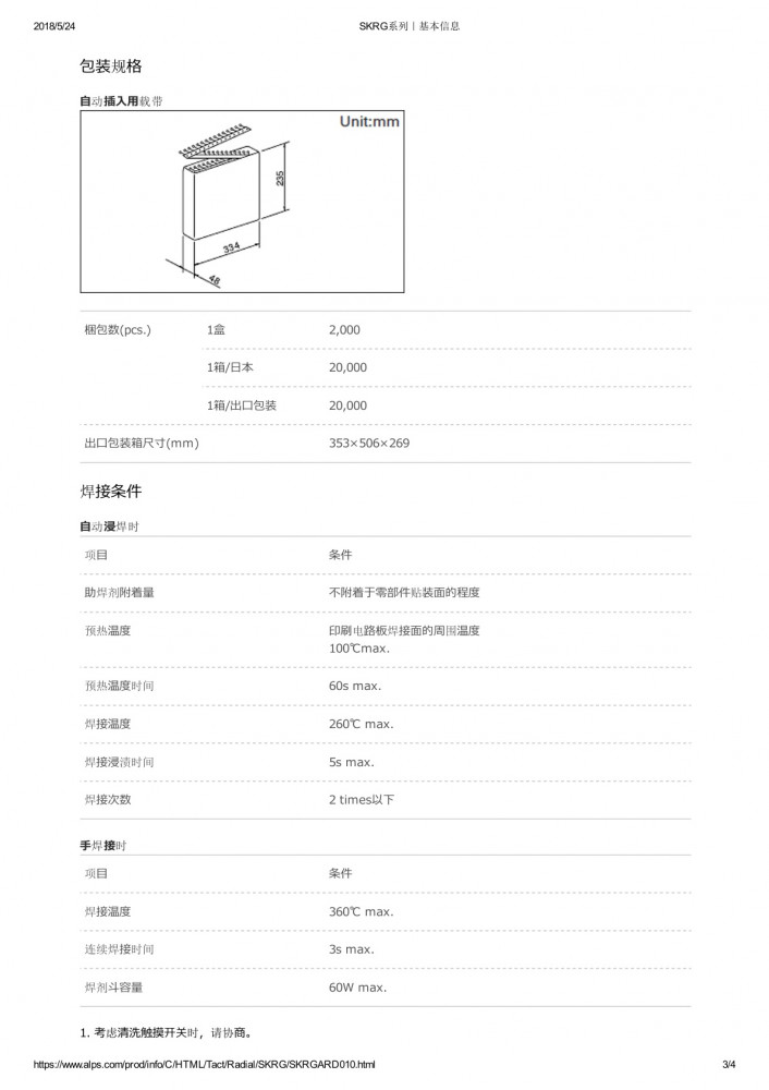 SKRGARD010 technical document page 3