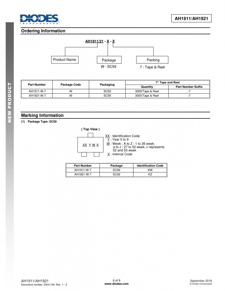 AH1921-W-7 datasheet page 6