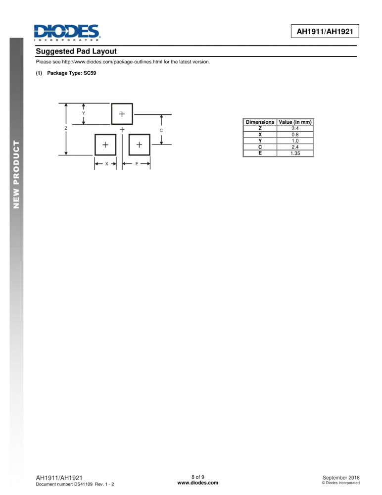 AH1921-W-7 datasheet page 8