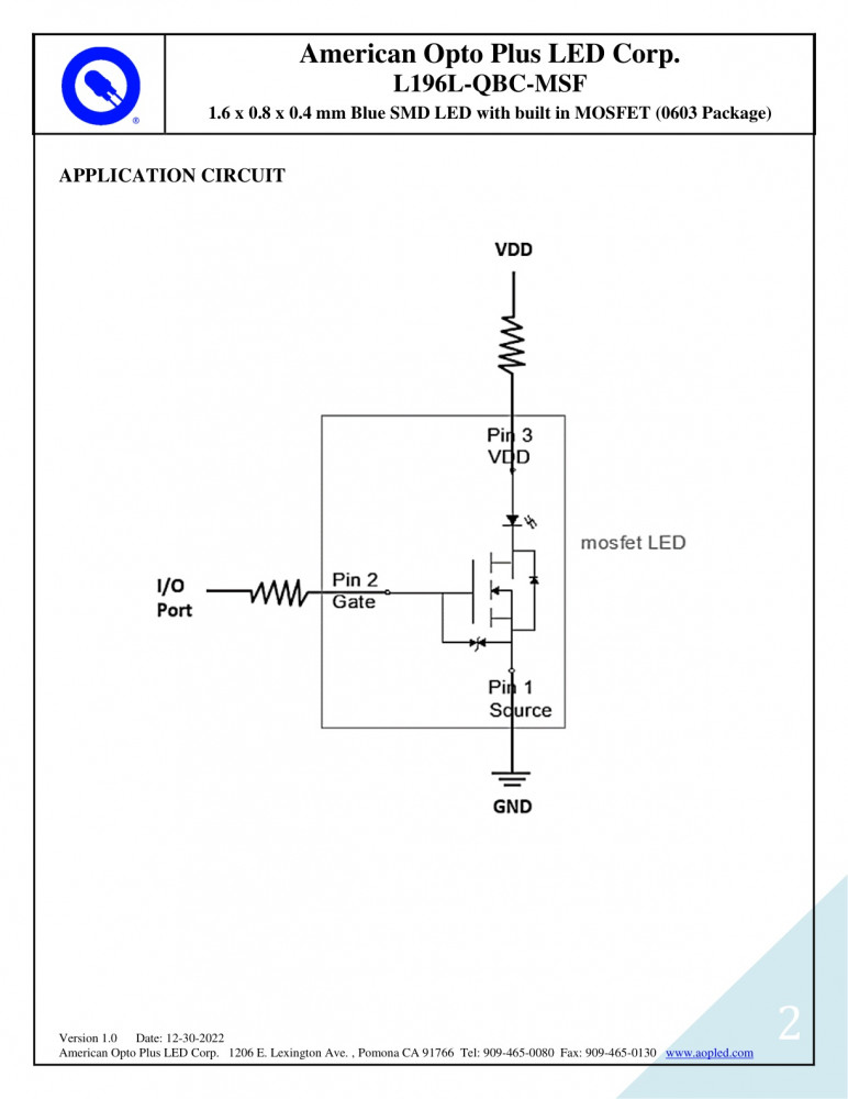 L196L-QBC-MSF datasheet page 2