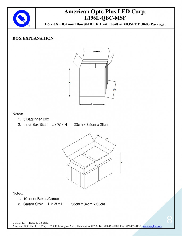 L196L-QBC-MSF datasheet page 8