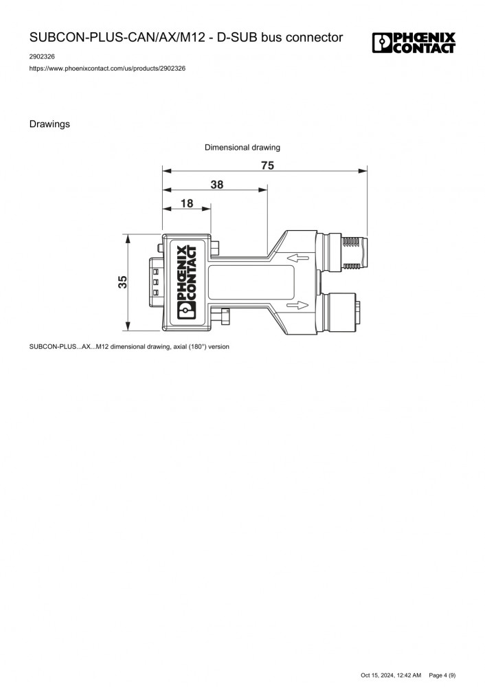 Phoenix Contact 2902326 technical document page 4