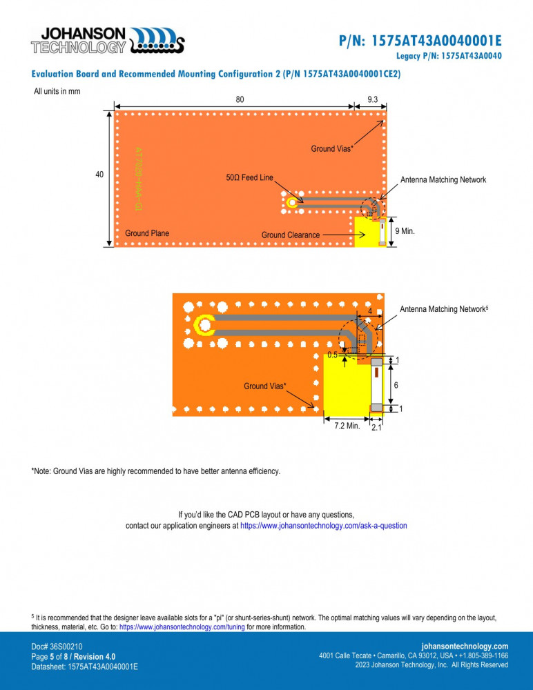 1575AT43A0040001E datasheet page 5