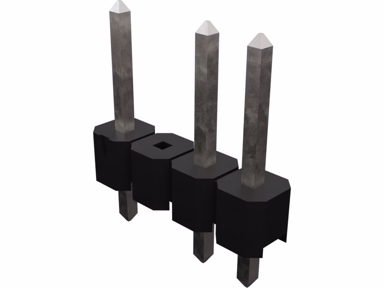 KK 254 PCB Header, Through Hole, Breakaway, Vertical, 4 Circuit (void at circuit 2), 2.50µm Tin (Sn) Overall Plating, Tray Packaging, Lead-Free for sale