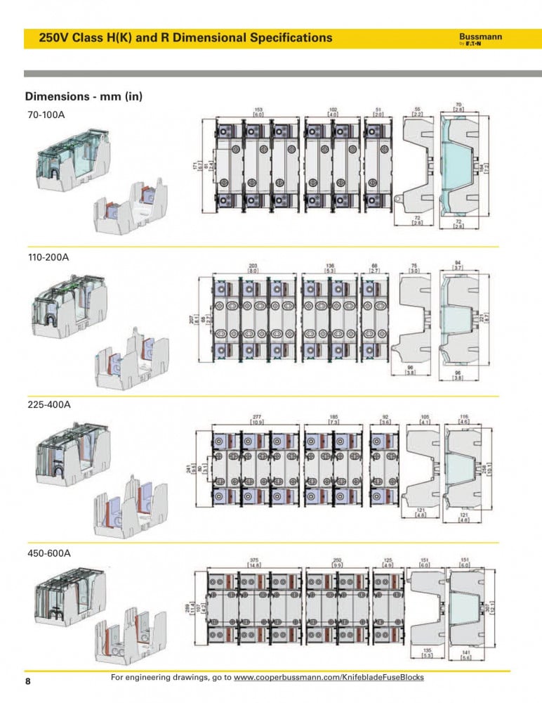 EATON Bussmann modular fuse blocks page 8