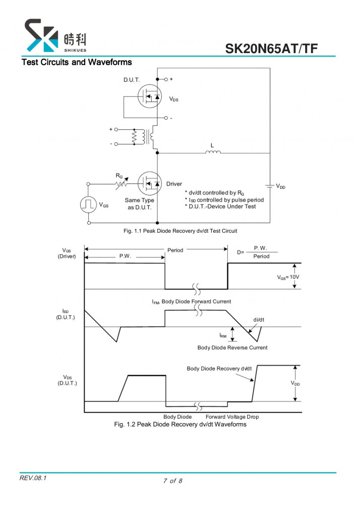 SK20N65A-TF datasheet page 7