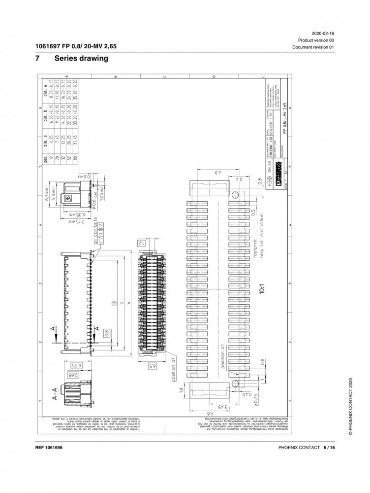 Phoenix Contact 1061697 technical document page 6