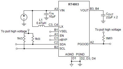 RT4803 - 2.5MHz, Synchronous Boost Regulator with Bypass Mode for sale