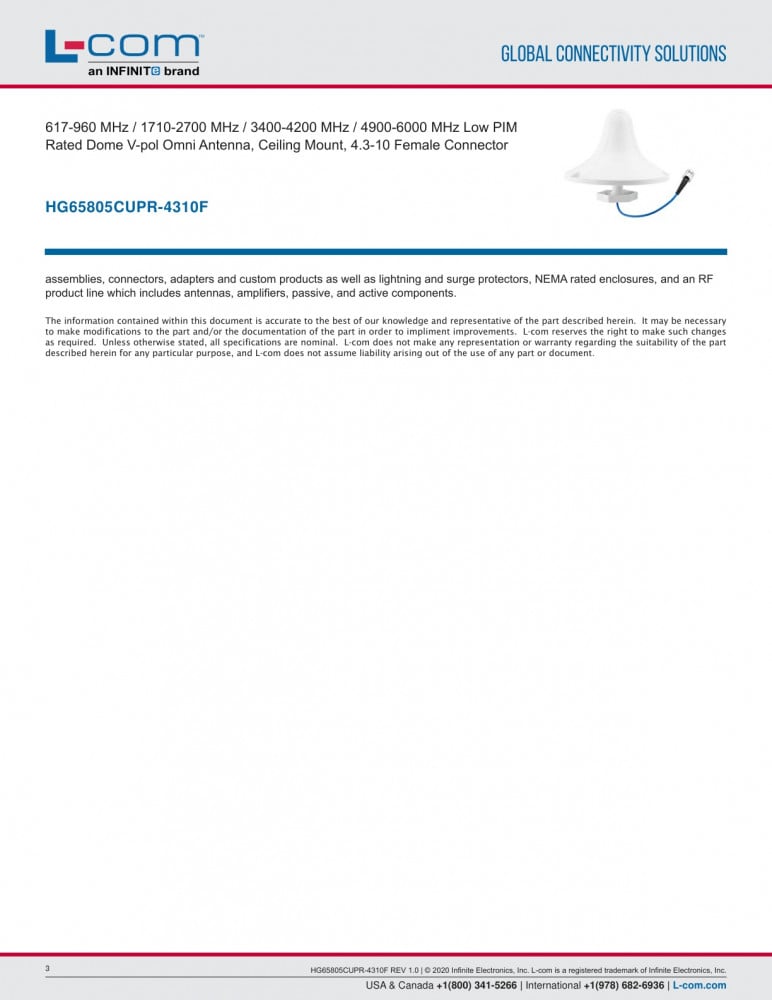 HG65805CUPR-4310F datasheet page 3