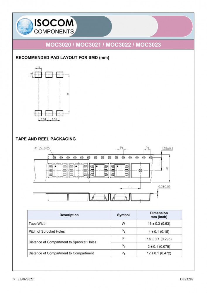 MOC3022 datasheet page 9