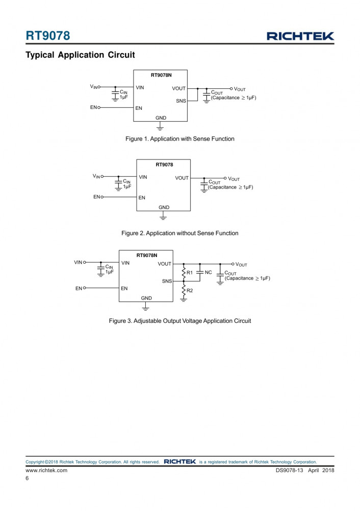 RT9078 datasheet page 6