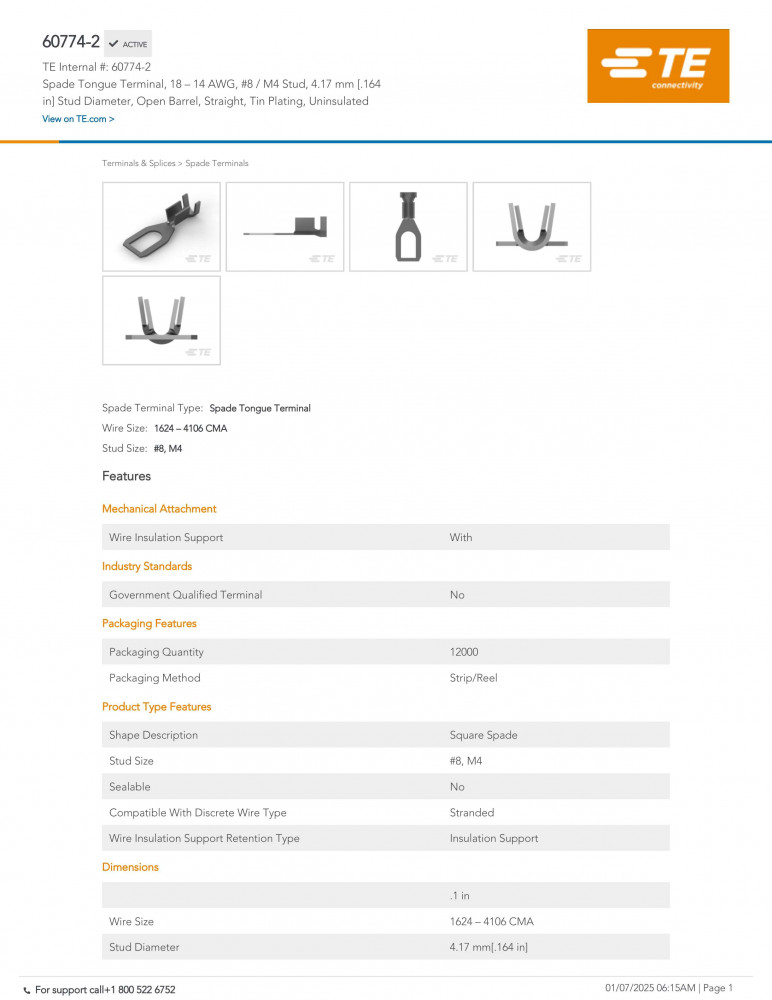 60774-2 technical document page 1