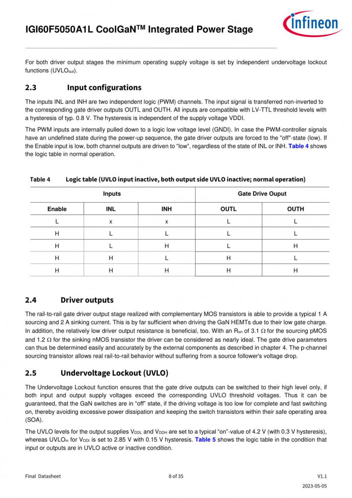 IGI60F5050A1LAUMA1 datasheet page 8