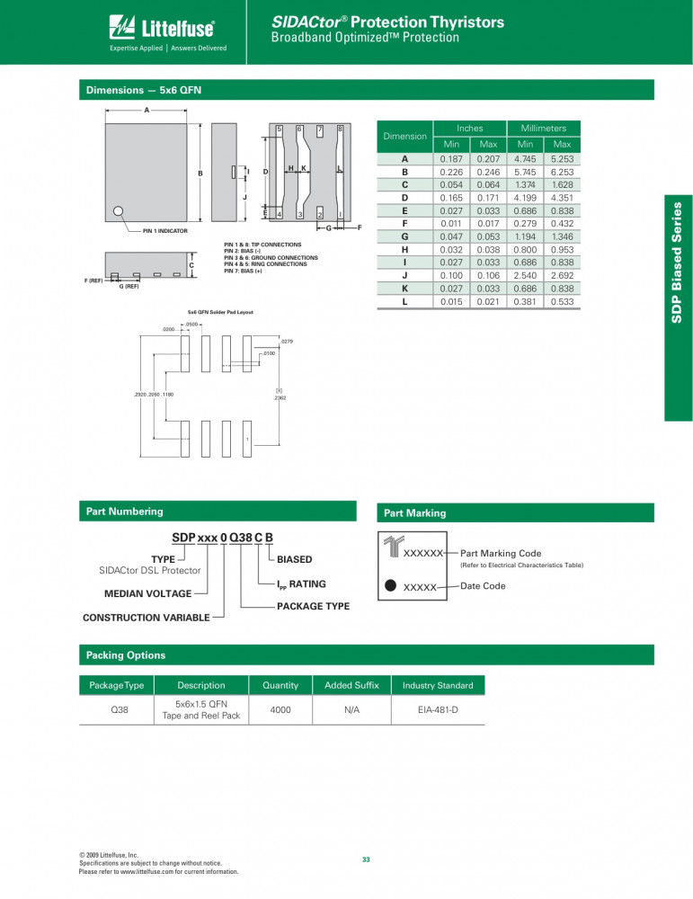 SDP1100Q38CB datasheet page 4