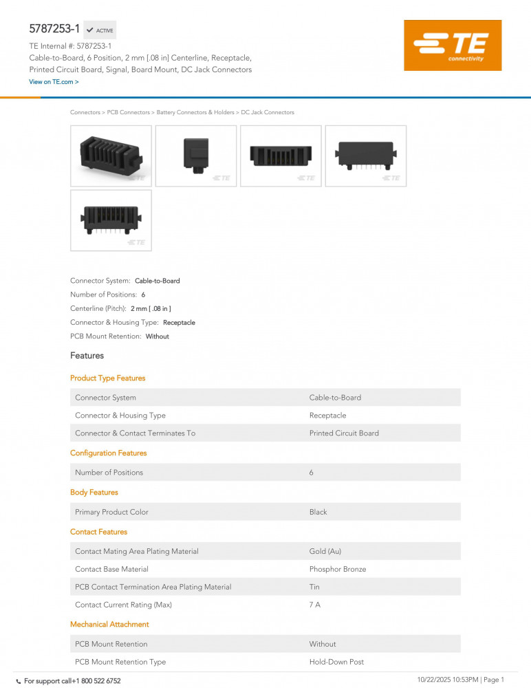 5787253-1 technical document page 1