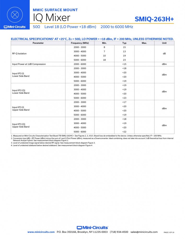SMIQ-263H+ document page 3