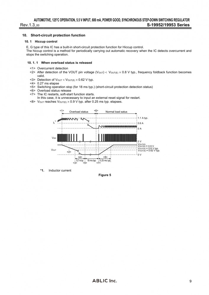 ABLIC S-19952/S-19953 datasheet page 9