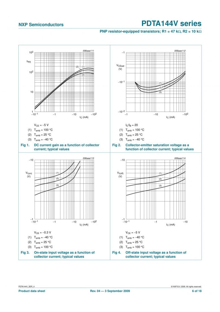 PDTA144V datasheet page 7