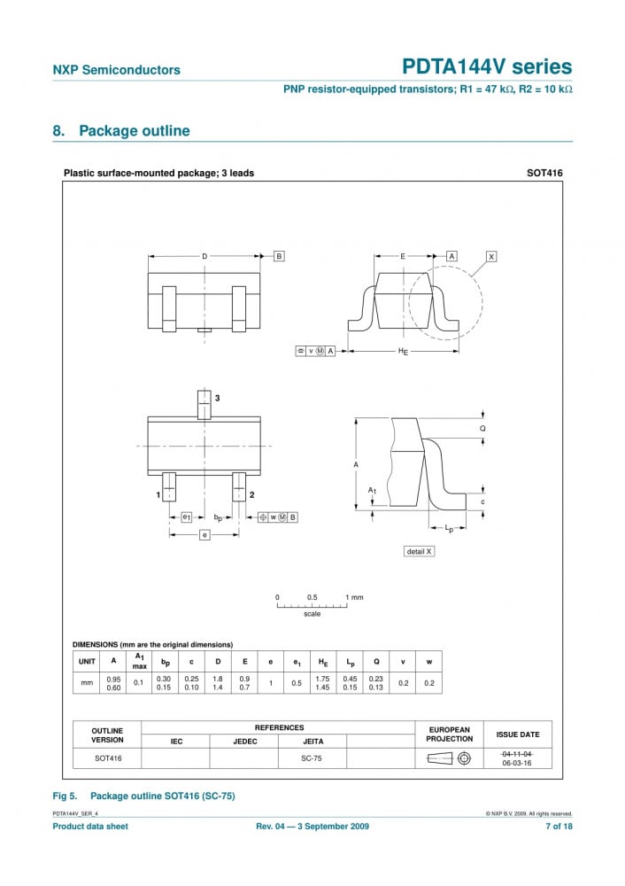 PDTA144V datasheet page 8