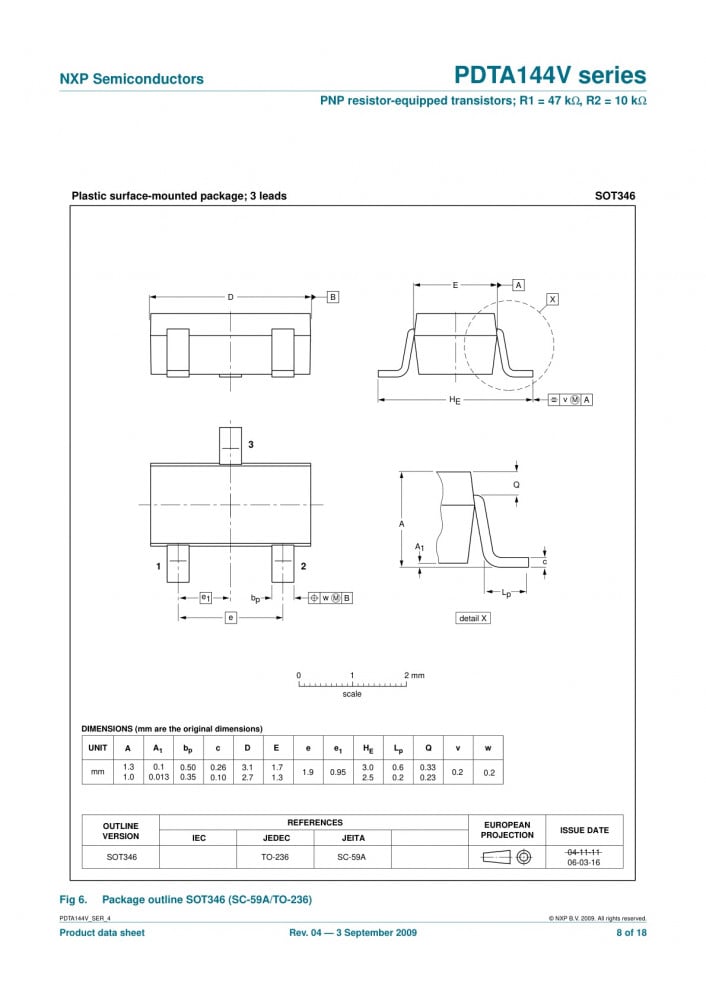 PDTA144V datasheet page 9