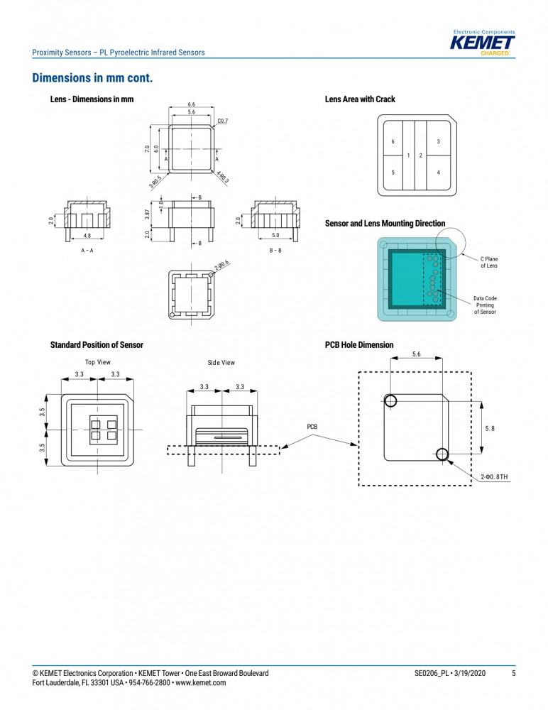 KEMET PL-N823-01 datasheet page 5